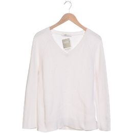 Oui Damen Pullover, weiß