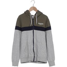 Jack & Jones Jack & Jones Herren Kapuzenpullover, grau, Gr. 46