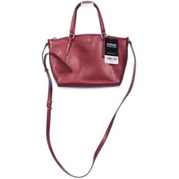 Coach Damen Handtasche, bordeaux, Gr.