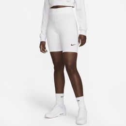 Nike Sportswear Classic Bike-Shorts mit hohem Taillenbund für Damen (ca. 20,5 cm) - Braun