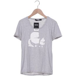 K by KARL LAGERFELD Karl by Karl Lagerfeld Damen T-Shirt, grau, Gr. 34