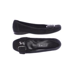 Gabor Damen Ballerinas, schwarz