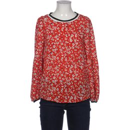 Hallhuber Damen Bluse, rot, Gr. 34