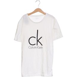 Calvin Klein Mädchen T-Shirt, weiß