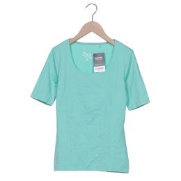 s.Oliver Selection Damen T-Shirt, türkis, Gr. 34