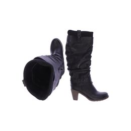 Rieker Damen Stiefel, schwarz