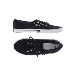 Pepe Jeans Damen Sneakers, schwarz