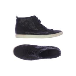 Paul Green Damen Sneakers, schwarz