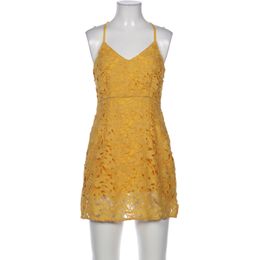 NA-KD Damen Kleid, gelb, Gr. 34
