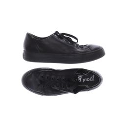 Paul Green Damen Sneakers, schwarz