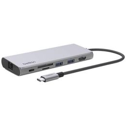 Belkin USB-C® Adapter INC011btWH Passend für Marke: Universal integrierter Kartenleser, USB-C® Power Delivery