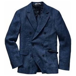 Mey & Edlich Mey & Edlich Herren Jacket Regular Fit Blau einfarbig - 106