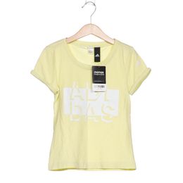 Adidas Damen T-Shirt, gelb, Gr. 116