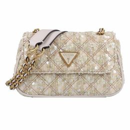 Guess Giully Schultertasche 26 cm gold multi