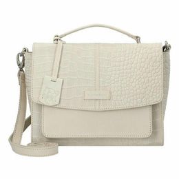 Burkely Cool Colbie Umhängetasche Leder 25 cm chalk white