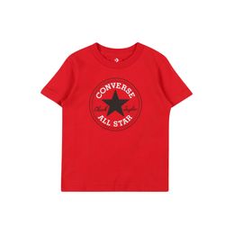 Converse T-Shirt Jungen Gr&ouml;&szlig;e 110/116 rot / schwarz / wei&szlig;