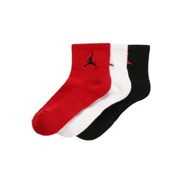 Jordan Socken Jungen Gr&ouml;&szlig;e 27/35 rot / schwarz / wei&szlig;