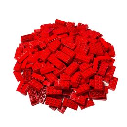 Lego® DUPLO® 2x4 Steine Bausteine Rot - 3011 - Teile 250x