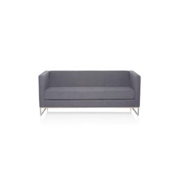 Lounge Sofa BARBADOS Stoff mit Armlehnen hjh OFFICE