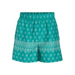 Vila Shorts 'Atnia' Damen Gr&ouml;&szlig;e 38 jade / wei&szlig;
