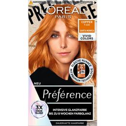 L'ORÉAL PARIS Coloration L'Oréal Paris Préférence Vivid Colors, Packung, 3-tlg., rot