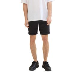 Tom Tailor Denim Chinoshorts mit Eingrifftaschen und Stretch, schwarz