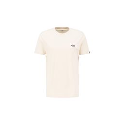 Alpha Industries Shirt male size XL Basalt grey / Wool white