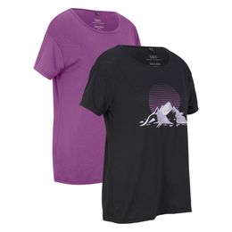 bonprix Funktions-T-Shirt, schnelltrocknend, 2er-Pack