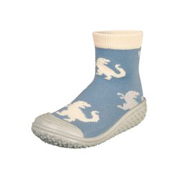 Playshoes Wasserschuh Jungen Gr&ouml;&szlig;e 24.5 hellblau / offwhite