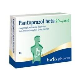 betapharm Pantoprazol beta 20mg acid