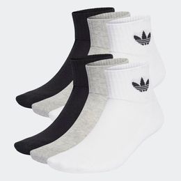 Adidas Mid Ankle Socken, 6 Paar