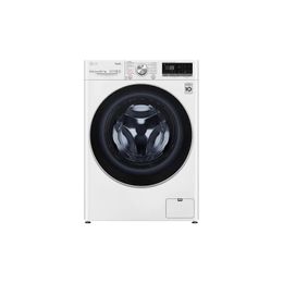 LG Waschtrockner mit AI DD 10,5 kg Waschen 7 kg Trocknen 1.400 U./Min. Steam TurboWash 360° Neue WohlfühlTrommel WiFiFunktion V7WD107H2E