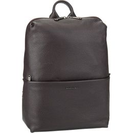 Mandarina Duck Rucksack Mellow Leather Squared Backpack FZT38