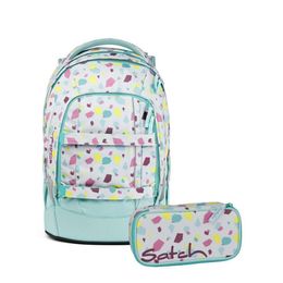 Satch Schulranzen Schulrucksack-Set PACK Dreamy Mosaic 2-teilig (2-teilig)