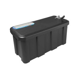 ProPlus Anhänger-Deichselbox Deichselkiste für Anhänger in Schwarz aus Kunststoff für Werkzeug (1 St)