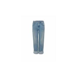 Opus Regular-fit-Jeans blau weit (1-tlg)