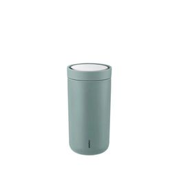 Stelton Thermobecher Stelton To Go Click Thermobecher Dusty Green