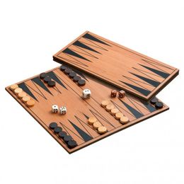 Philos Spiel, Backgammon - klappbares Holzspielbrett