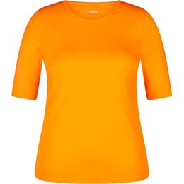 Rabe Shirt, Halbarm, Rundhalsausschnitt, für Damen, orange, 46