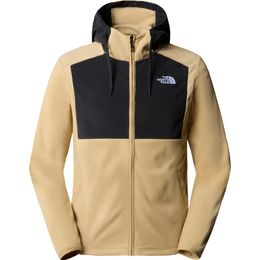 The North Face® Fleecejacke, Kapuze, Logo, für Herren, beige, XL