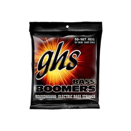 GHS Strings Saiten, (4er Bass Boomers 50-107 Short Scale 50-70-90-107)