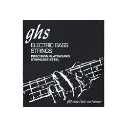 GHS Strings Saiten, (4er Bass Precision Flat 45-105 Long Scale Plus 45-65-85-105)