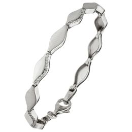 Armband Jobo Armbänder Gr. Silber 925 (Sterlingsilber), silberfarben (silber 925, weiß) Damen Armbänder Silber