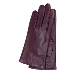 Lederhandschuhe Gretchen "Women´s Glove Pura" Gr. 7, rot (bordeau) Damen Handschuhe Fingerhandschuhe