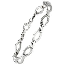 Armband Jobo Armbänder Gr. Silber 925 (Sterlingsilber), silberfarben (silber 925, weiß) Damen Armbänder Silber