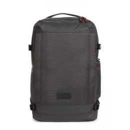 Laptoprucksack Eastpak "TECUM M" Gr. B/H/T: 33 cm x 48 cm x 19 cm, grau (cnnct accent grey) Herren Rucksäcke Taschen enthält recyceltes Material (Global Recycled Standard)