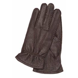 Lederhandschuhe Gretchen Gr. 9, braun Damen Handschuhe Fingerhandschuhe