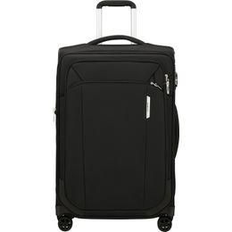 Koffer Samsonite "RESPARK 67 EXP" Gr. B/H/T: 43 cm x 67 cm x 29 cm 82 l, schwarz (ozone black) Koffer Trolleys