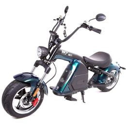 E-Motorroller Sxt ScooterS "SXT Grizzy" Elektromotorroller blau Elektroroller