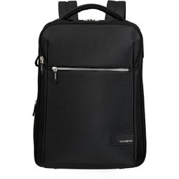 Laptoprucksack Samsonite "Litepoint" Gr. B/H/T: 32 cm x 46 cm x 18 cm, schwarz (black) Herren Rucksäcke Taschen